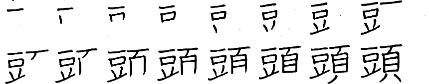 Kanji N3 頭 Atama - RSP SENSEI