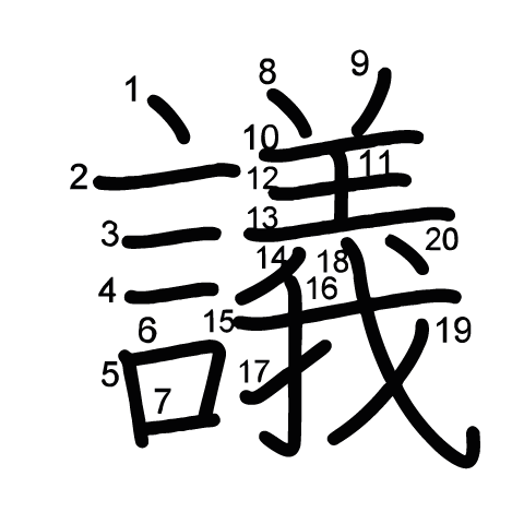 Kanji N3 議 Gi - RSP SENSEI